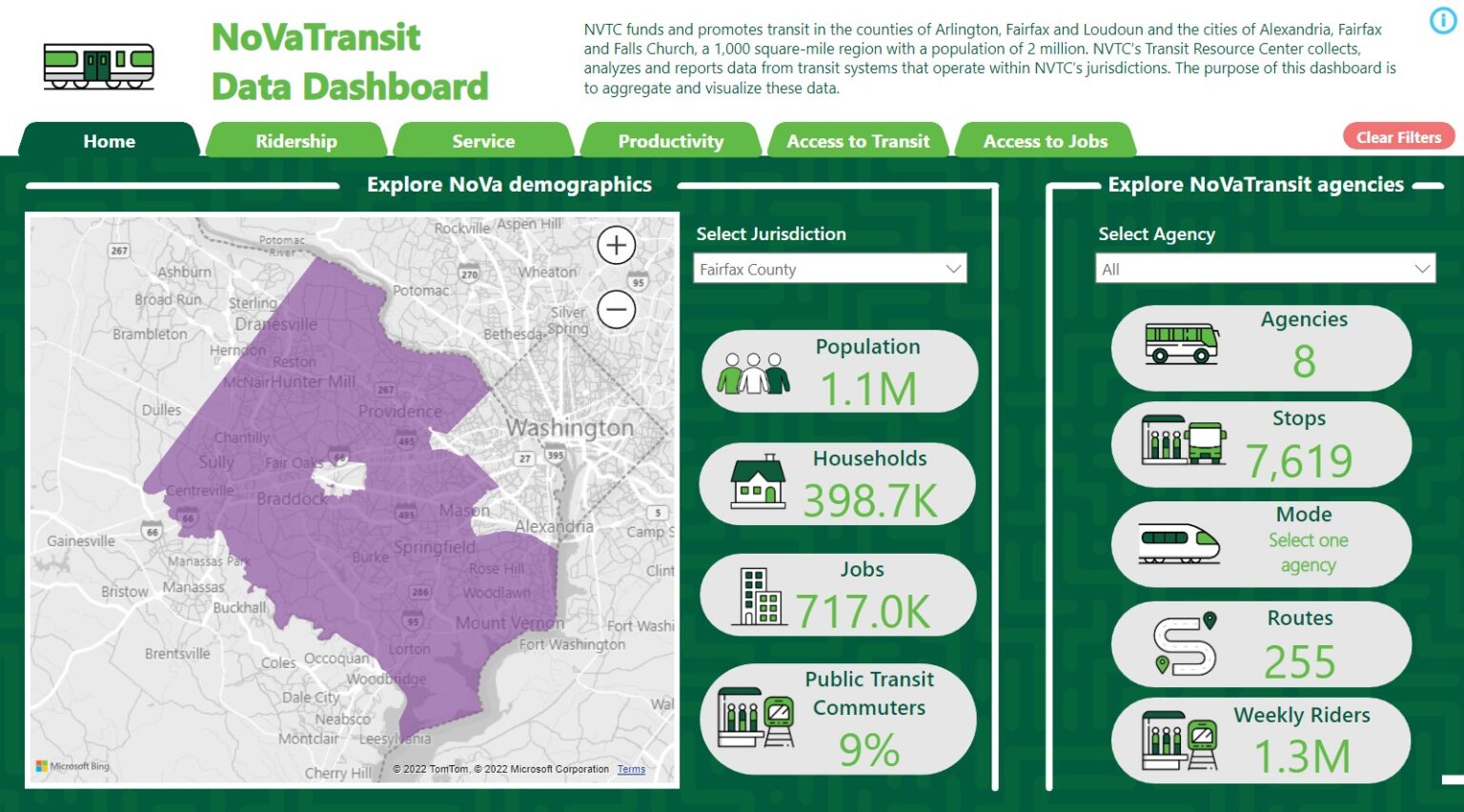 New transit dashboard shows Fairfax Connector’s big 2022 rider rebound ...