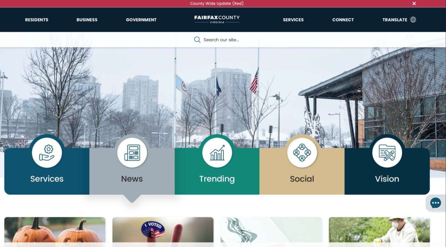 Fairfax County’s website will get a new design early next year | FFXnow