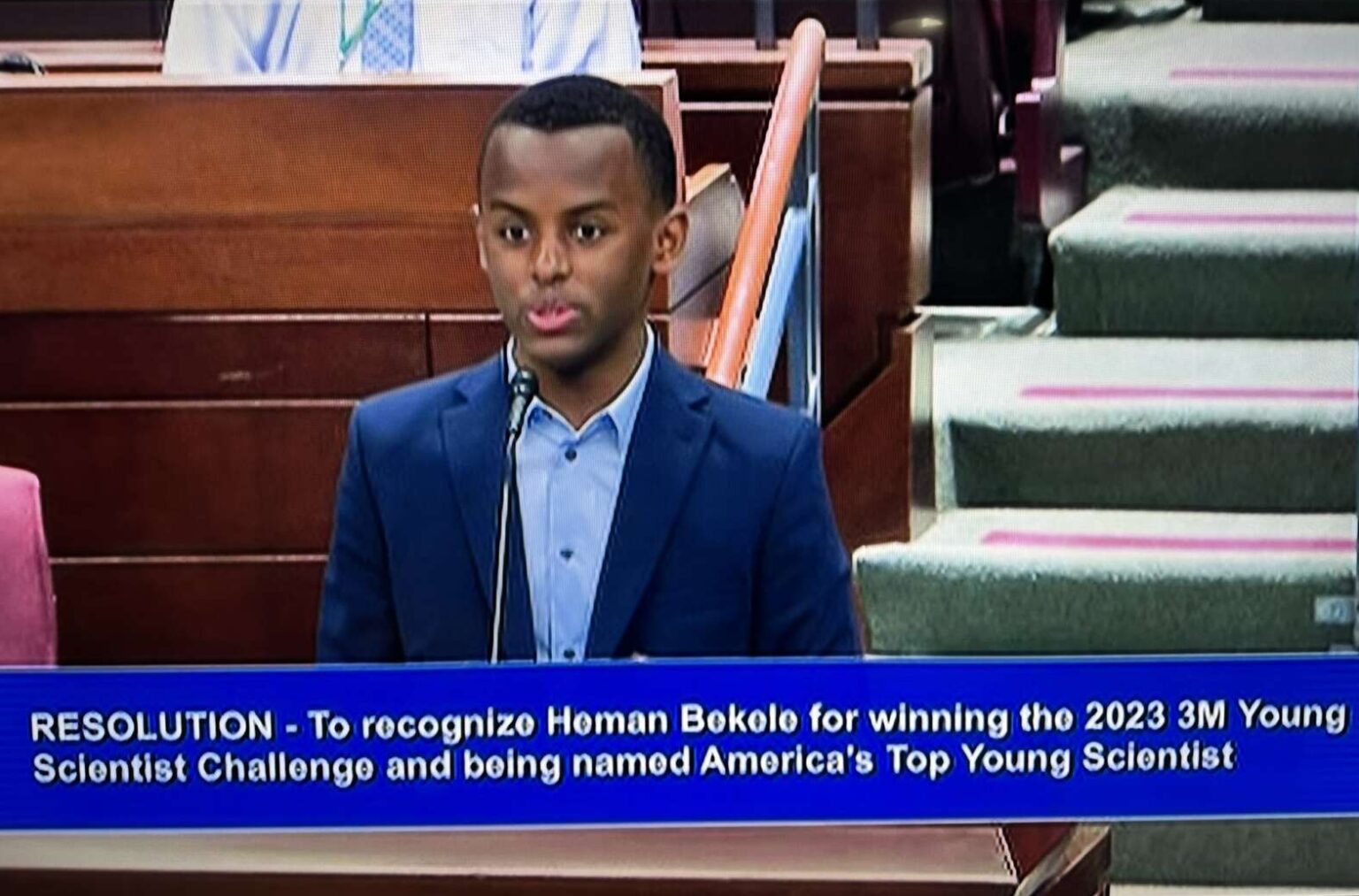 Woodson HS freshman who created skin cancer-treating soap honored by ...