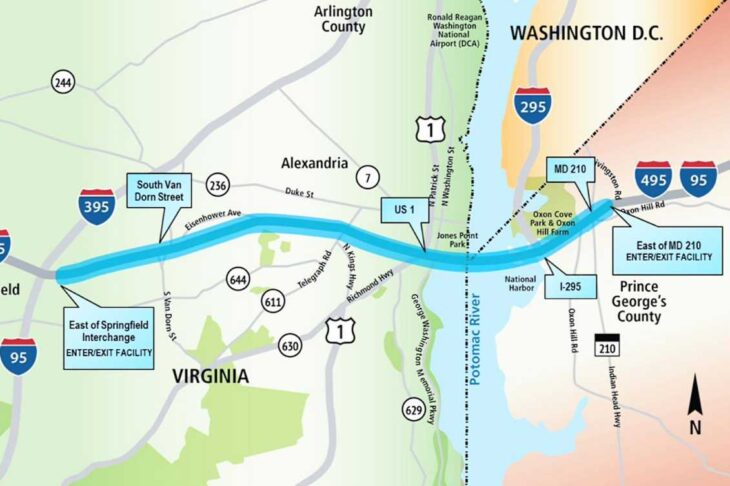 D.C. region leaders still not sold on I-495 Southside Express Lanes ...