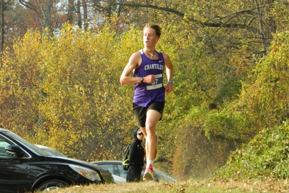 Chantilly cross-country runner caps senior season with district, region ...