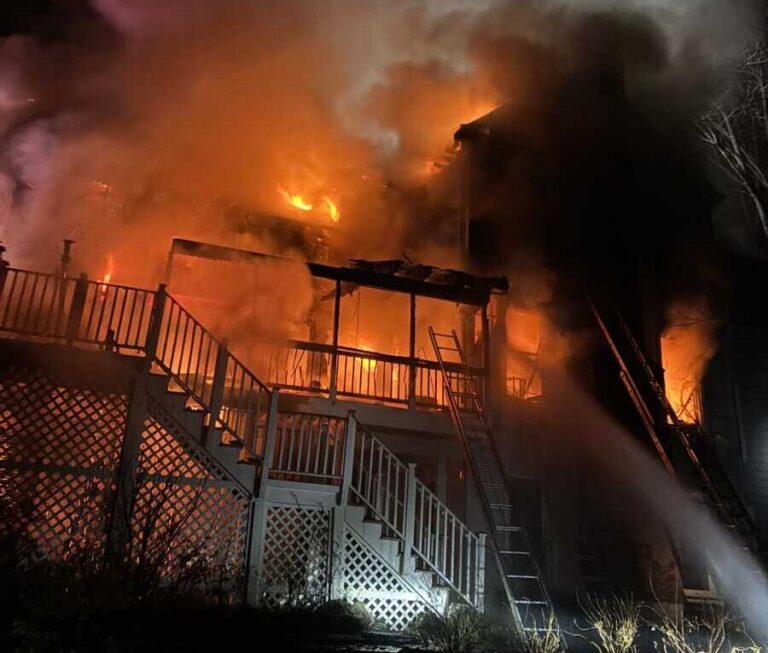Person taken to hospital after large house fire in Vienna | FFXnow