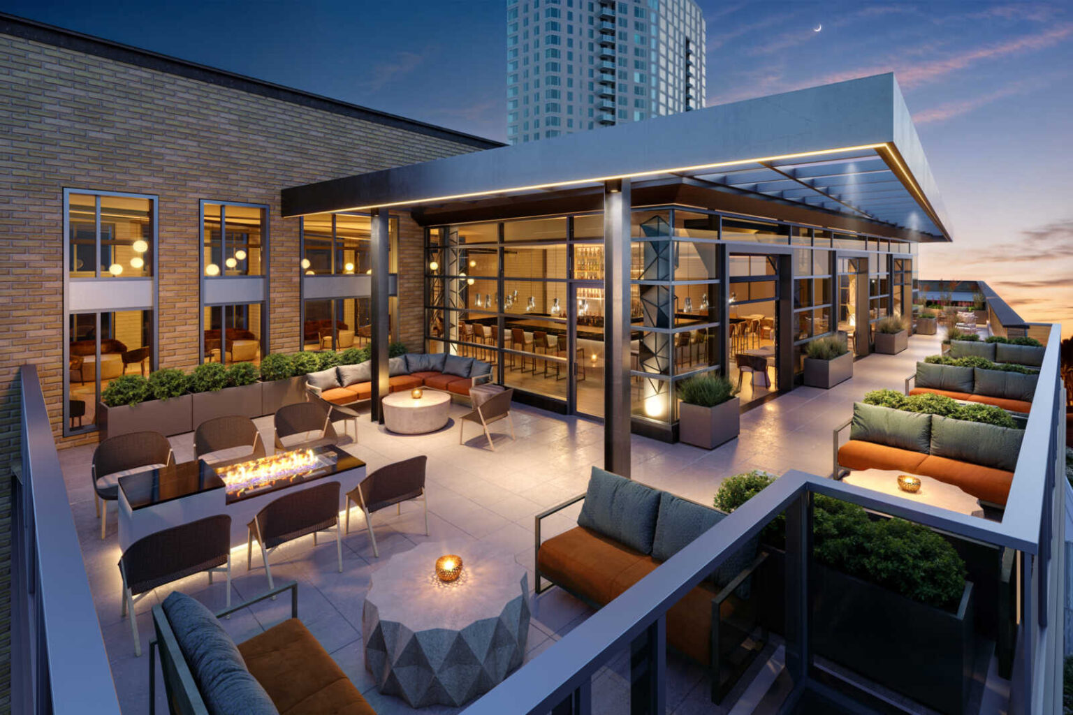 Rooftop bar to open at Reston Town Center’s Marriott hotel this weekend ...