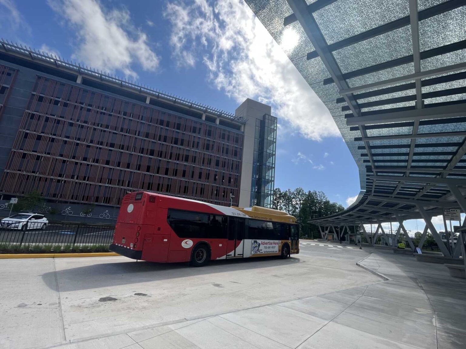 FCDOT credits Monument Drive transit center with jump in I-66 bus ...