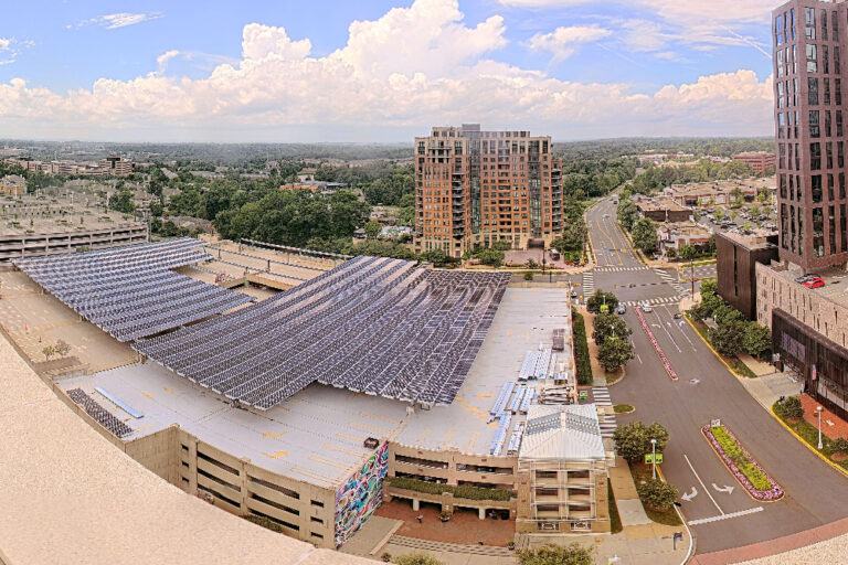 Major solar-power installation now operational at Reston Town Center ...