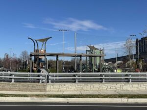 McLean Metro station opens new entrance, as park amenities take shape ...