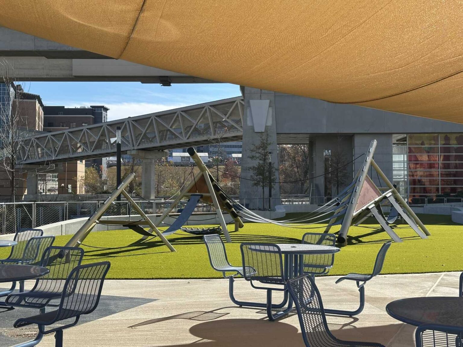 McLean Metro station opens new entrance, as park amenities take shape ...