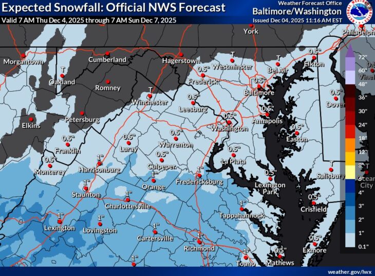 JUST IN: Fairfax County schools to delay opening for possible winter ...