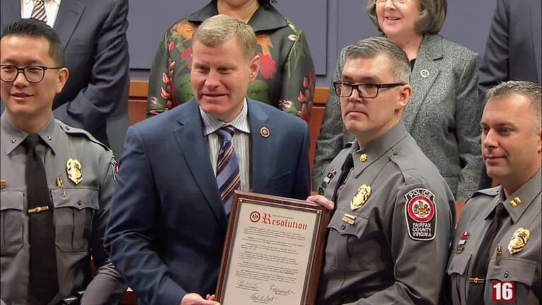 County board salutes Fairfax police for service during 2021 Capitol ...