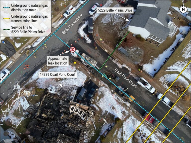 Crews were repairing natural gas leak when Centreville home exploded ...