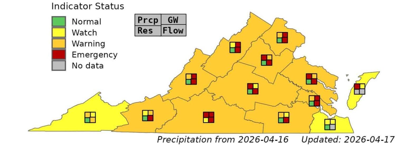 Virginia is experiencing its worst drought in nearly 20 years | FFXnow
