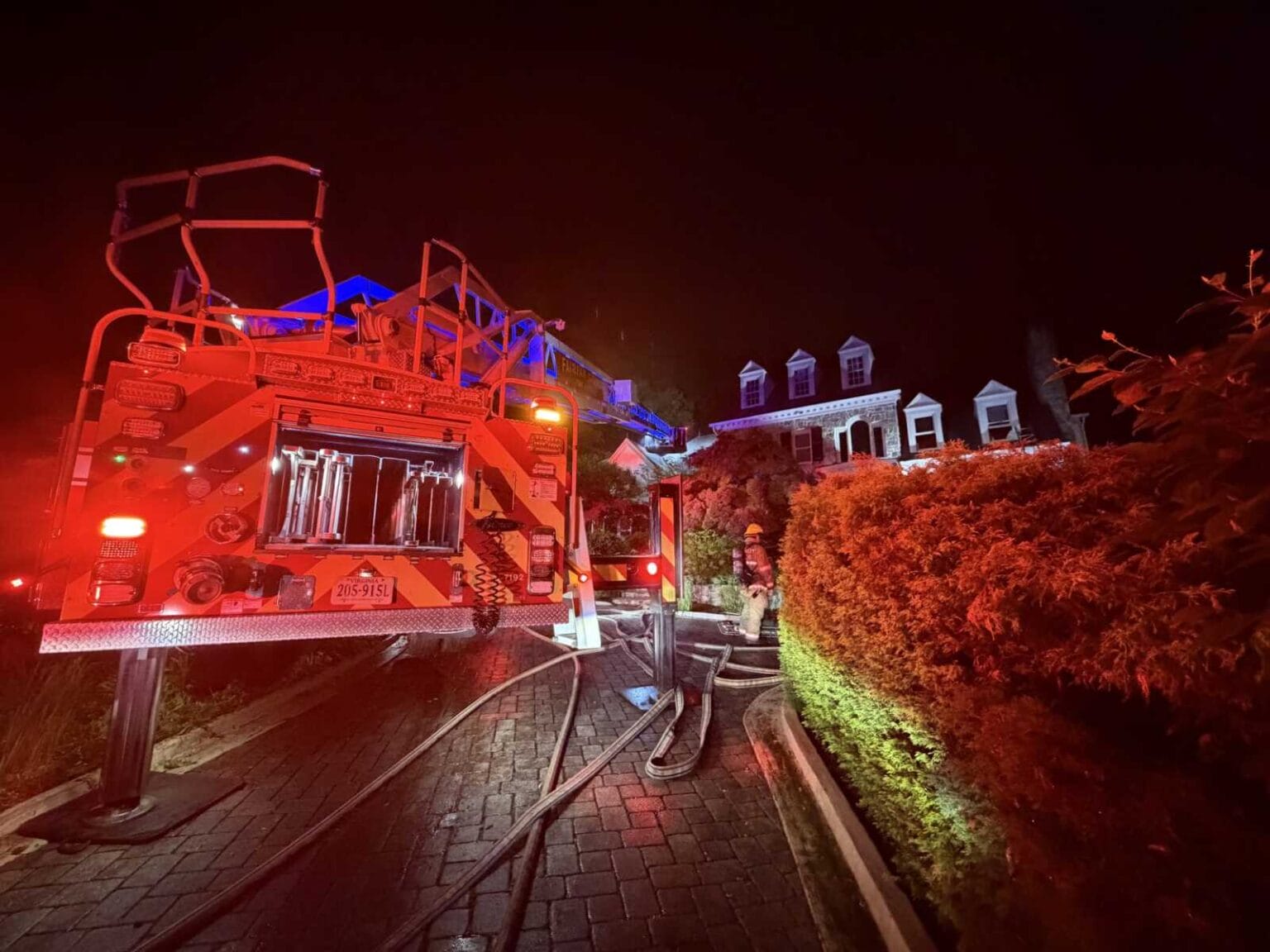 Person and dog rescued from two-alarm McLean house fire | FFXnow